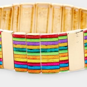 Jewelry | Multi Pattern Metal Bracelet | Poshmark